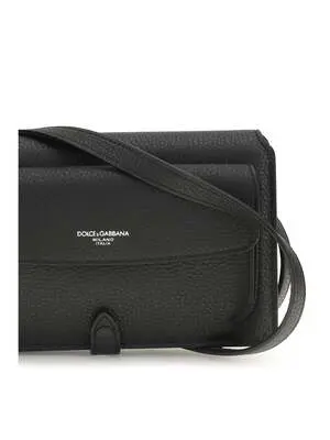 Dolce & Gabbana Calfskin Crossbody Minibag