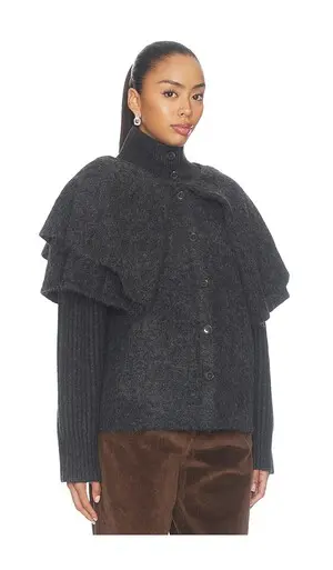 FRAME The Wrap Cape Coat
