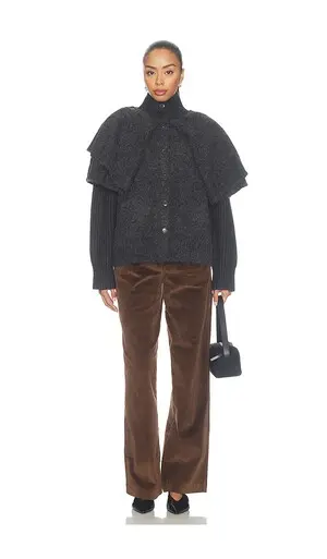 FRAME The Wrap Cape Coat
