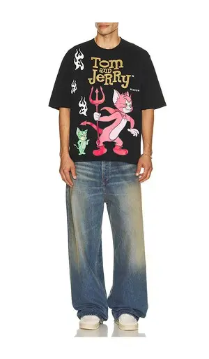 REASON Tom And Jerry Devil Tee