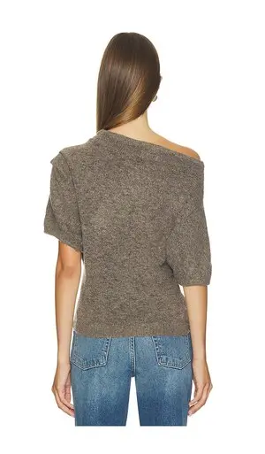 SNDYS. Wilda Top In Taupe