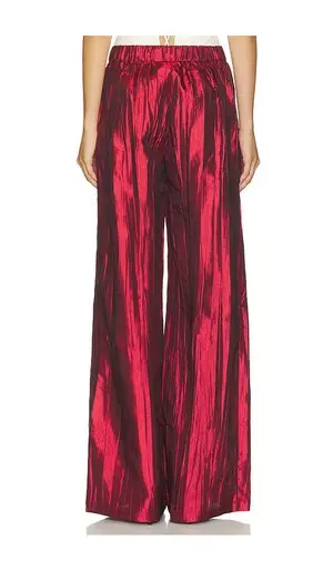 KIM SHUI Akdeniz Satin Pant