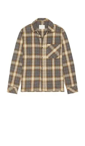Citizens Of Humanity Cairo Long Sleeve Shirt In Brown
