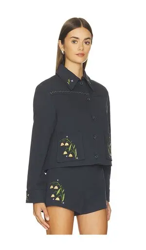 Astr The Label Jalen Jacket In Black