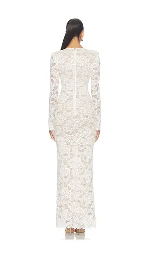 NOOKIE Delphine Longsleeve Lace Gown