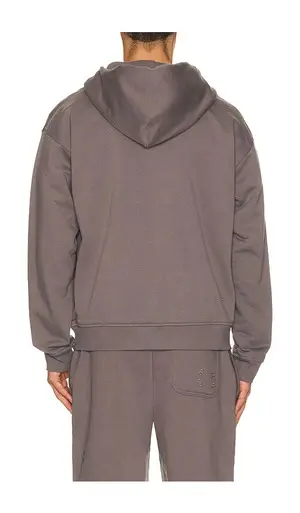 On Club Collective Fz Hoodie In Grey