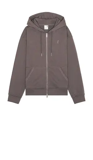 On Club Collective Fz Hoodie In Grey