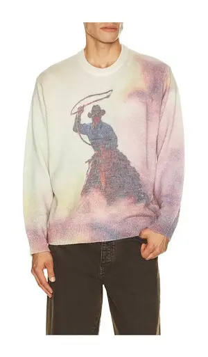 ONE OF THESE DAYS When I Close My Eyes Knit Sweater - Multi