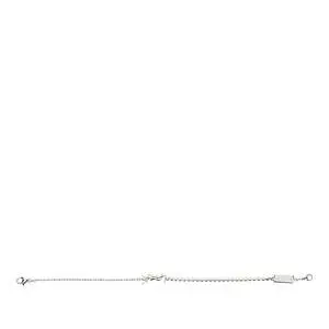 Saint Laurent Caandre' Bracelet With Tra - Silver