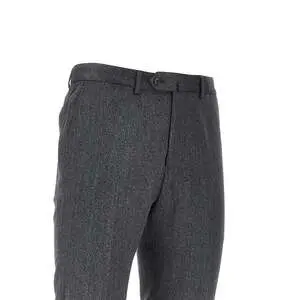 Emporio Armani Mélange Wool Pants