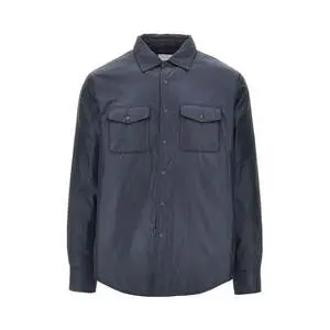 Aspesi 13 Più Padded Nylon Overhirt - Blue