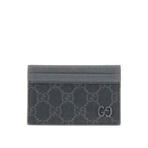 Gucci Portacarte Con Dettaglio Gg Laccato