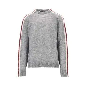 Dsquared2 Pullover Girocollo In Mito Mohair - Grey