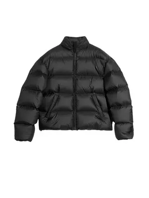 Gucci Lightweight Polyester Jacket With Padding And Zipper - Black