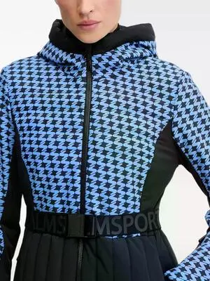 SPORTALM Patterned Belted Ski Jacket