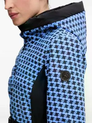SPORTALM Patterned Belted Ski Jacket