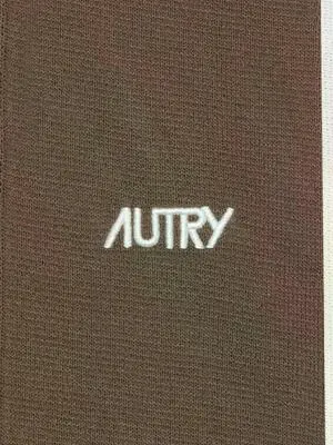 AUTRY Side-stripe Logo-embroidered Trousers