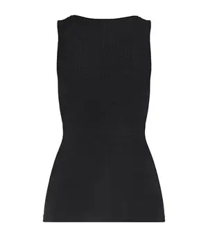 Hanro Wool-silk Square-neck Tank Top