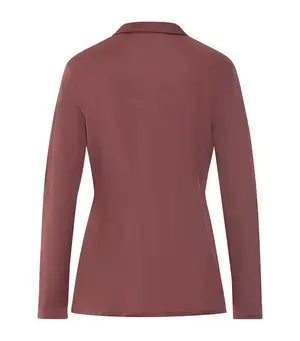 Hanro Modal-silk Grand Central Pyjama Shirt - Red