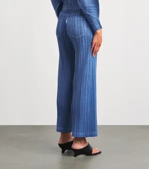 Issey Miyake Cotton Denim Trousers