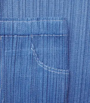 Issey Miyake Cotton Denim Trousers