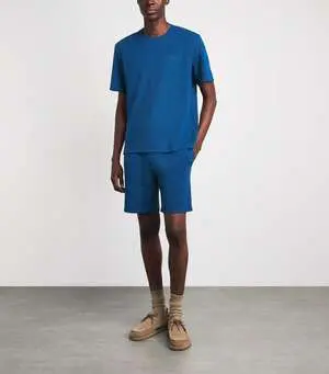 BOSS Waffle-knit Logo Shorts