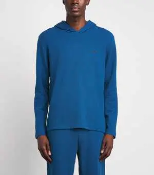 BOSS Waffle-knit Logo Hoodie