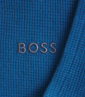 BOSS Waffle-knit Logo T-shirt