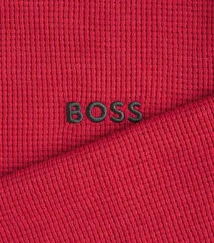 BOSS Waffle-knit Logo T-shirt