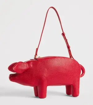 Thom Browne Leather Baby Pig Top-handle Bag