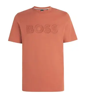 BOSS Embroidered Thompson T-shirt - Red