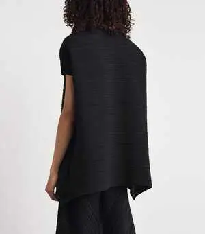 Issey Miyake Paper Bounce Knit T-shirt - Black