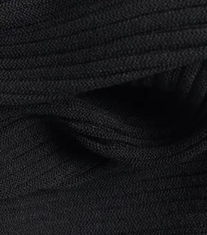 Issey Miyake Paper Bounce Knit T-shirt - Black