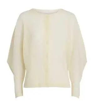 Issey Miyake Tatami August Cardigan - Neutral