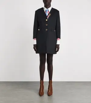 Thom Browne Cashmere Zibeline Cardigan Coat