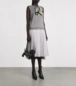 Thom Browne Cashmere-silk-blend Nantucket Sweater Vest