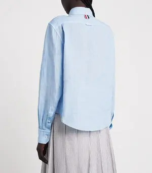 Thom Browne Linen 4-bar Shirt