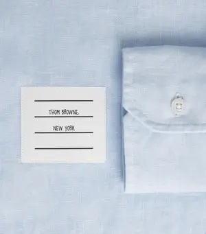 Thom Browne Linen 4-bar Shirt