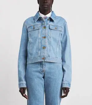 Thom Browne Shrunken Selvedge Denim Jacket