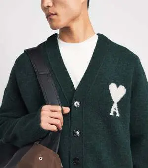 AMI Paris De Coeur Cardigan