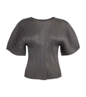 Issey Miyake Monthly Colors June Blouse - Grey
