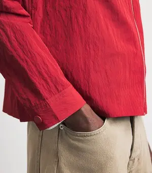 WAX LONDON Crinkle Lytton Overshirt