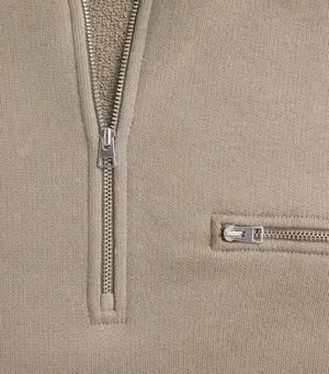 AGOLDE Cotton Pavillion Half-zip Sweatshirt