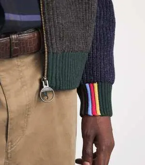 Barbour X Paul Smith Wool Gamefair Cardigan