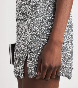 Rachel Gilbert Embellished Zayn Mini Dress
