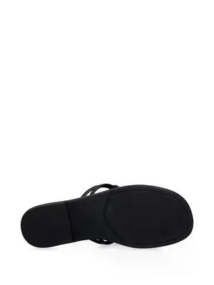 Guess Crystal-embellished Logo-plaque Flip-flops