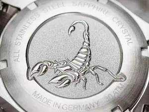 LACO Scorpion Himalaya39mm, Rubber Dial