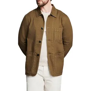 Billy Reid Colbert Chore Coat - Olive