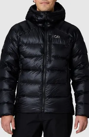 OUTDOOR RESEARCH Austera Alpine 850-fill-power Down Hoodie - Black