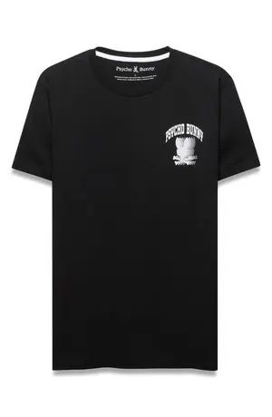 Psycho Bunny Nathaniel Back Graphic Pima Cotton Graphic T-shirt
